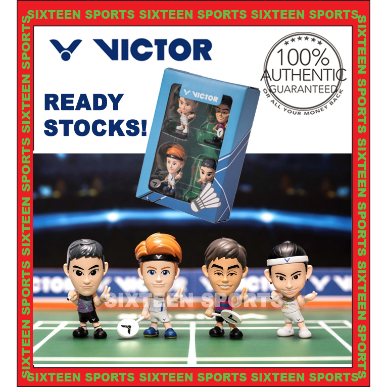 Victor Figures Players Set (4 in 1) (Tai Tzu Ying, Lee Zii Jia, Hendra ...