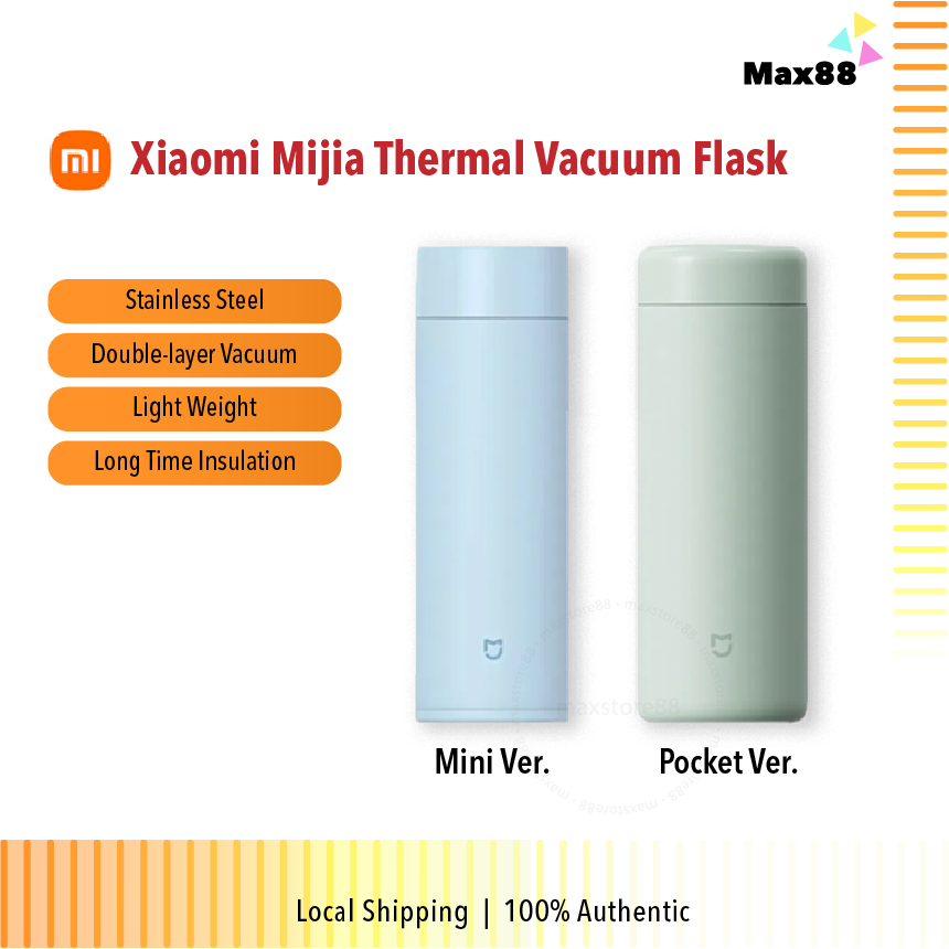 Xiaomi Mijia Mini / Pocket Thermal Vacuum Flask (350ml) MJMNBWB01WC | Shopee Malaysia