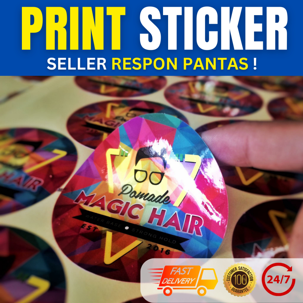 [𝗣𝗥𝗜𝗡𝗧 𝗦𝗧𝗜𝗖𝗞𝗘𝗥] STICKER LABEL KALIS AIR MURAH STICKER LABEL MURAH ...