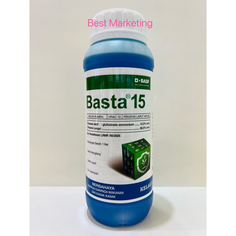 1LIT BASTA 15 BASF / rumput rampai/ sambau | Shopee Malaysia