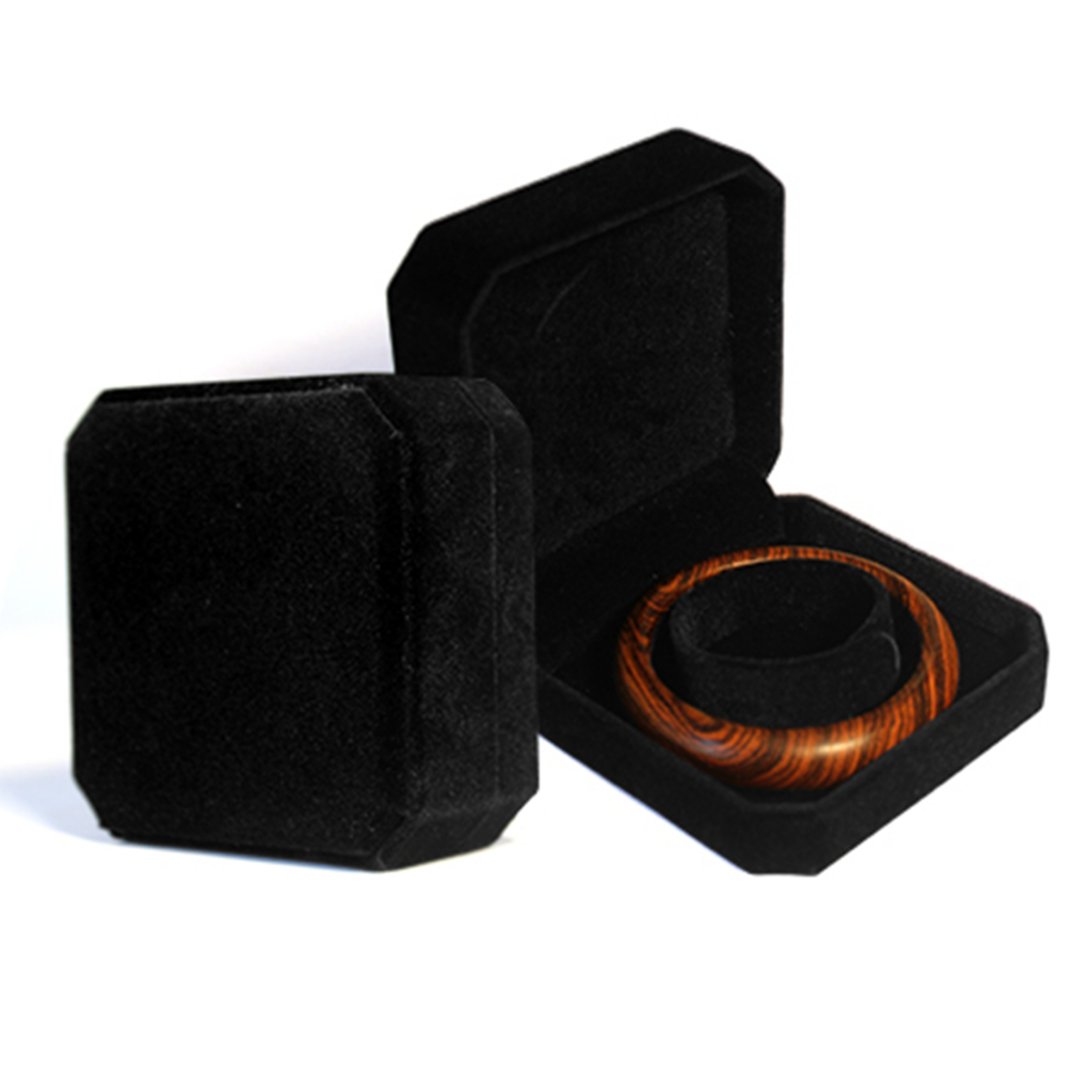 Velvet Jewellery Display Box Necklace Ring Bangle Box Pendant Wedding ...
