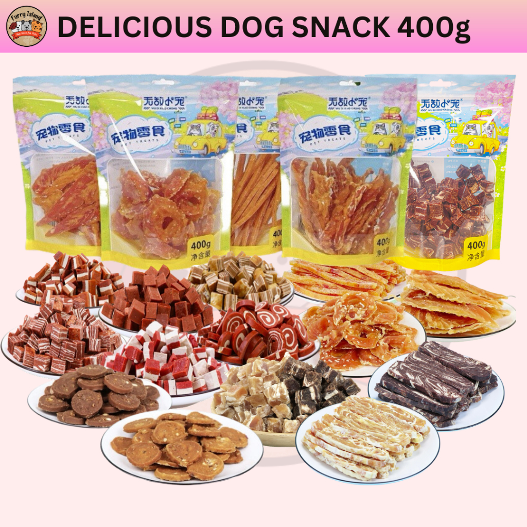 Delicious Dog Snacks 400g Dog jerky Dog Treats Pet treats pet snacks ...