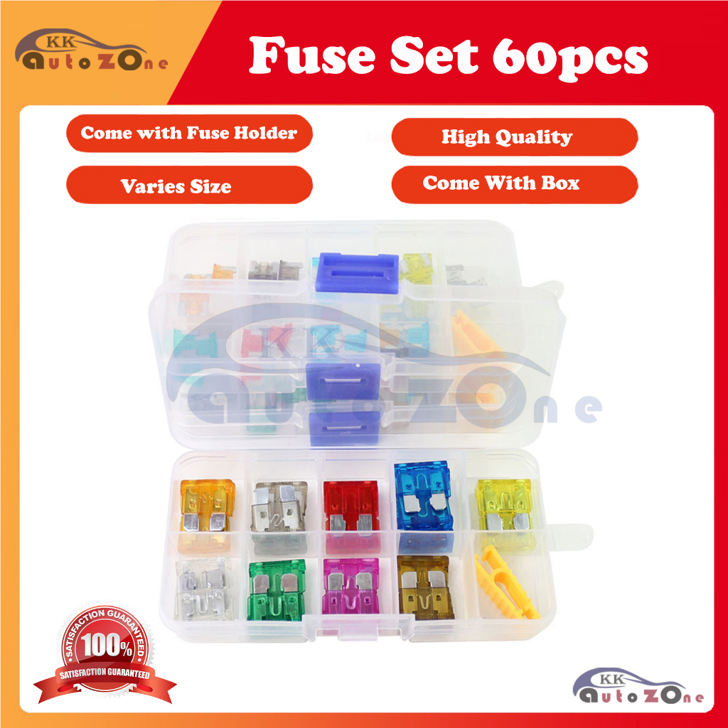 Standard Small Mini Fuse for Motorcycle Car Lorry Fuse untuk Kereta ...