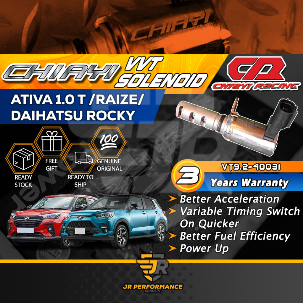 Chiayi Racing Oil Control VVT VVTI Timing Sensor Solenoid Valve Perodua ...