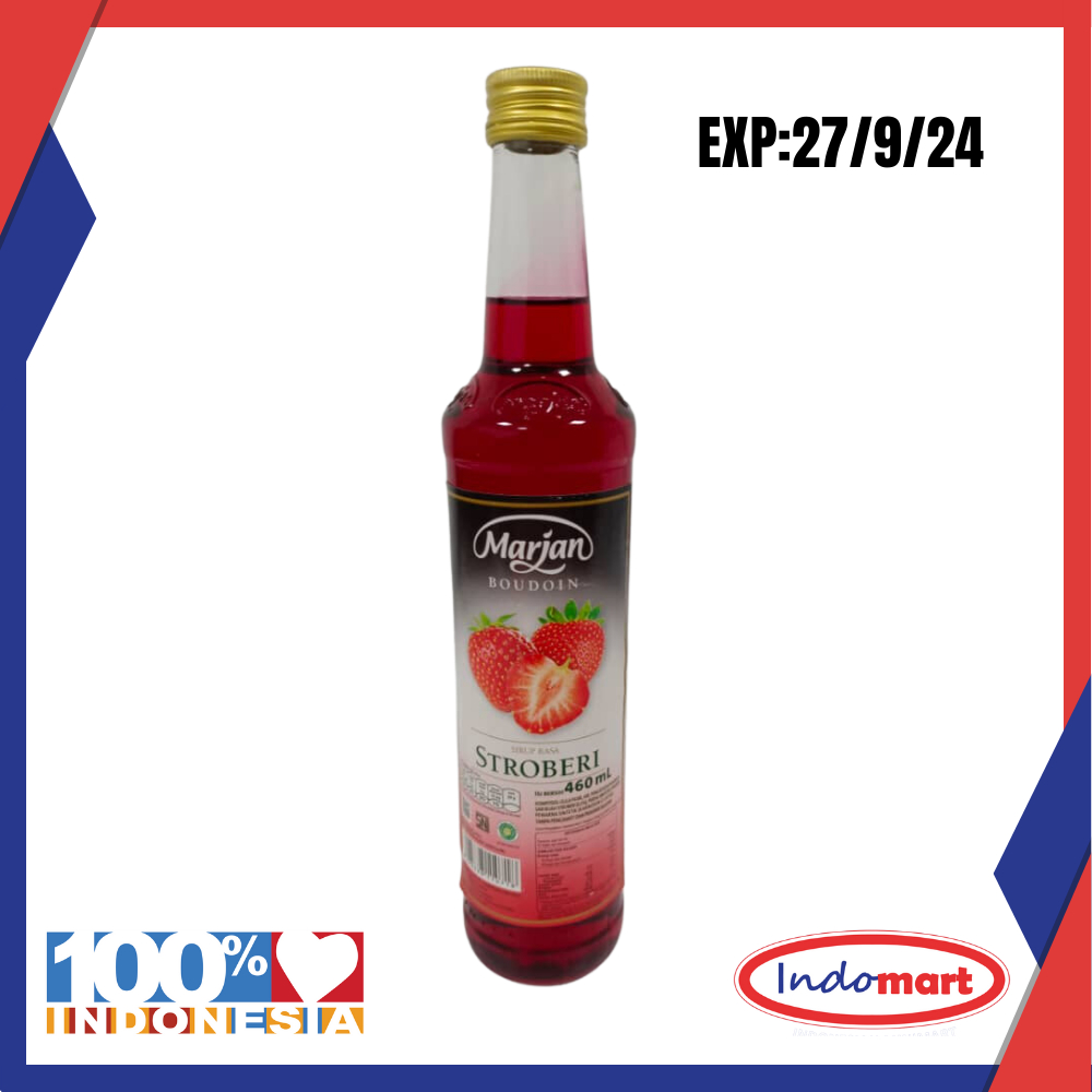 🌟READY STOCK🌟MARJAN SYRUP STRAWBERRY 460ML | Shopee Malaysia