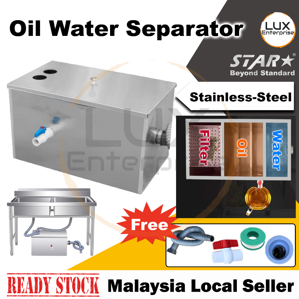 🔥𝐑𝐄𝐀𝐃𝐘 𝐒𝐓𝐎𝐂𝐊🔥𝐒𝐇𝐈𝐏 𝐈𝐍 𝟐𝟒𝐇𝐫𝐬🔥 Stainless Steel Grease Trap Interceptor Oil ...
