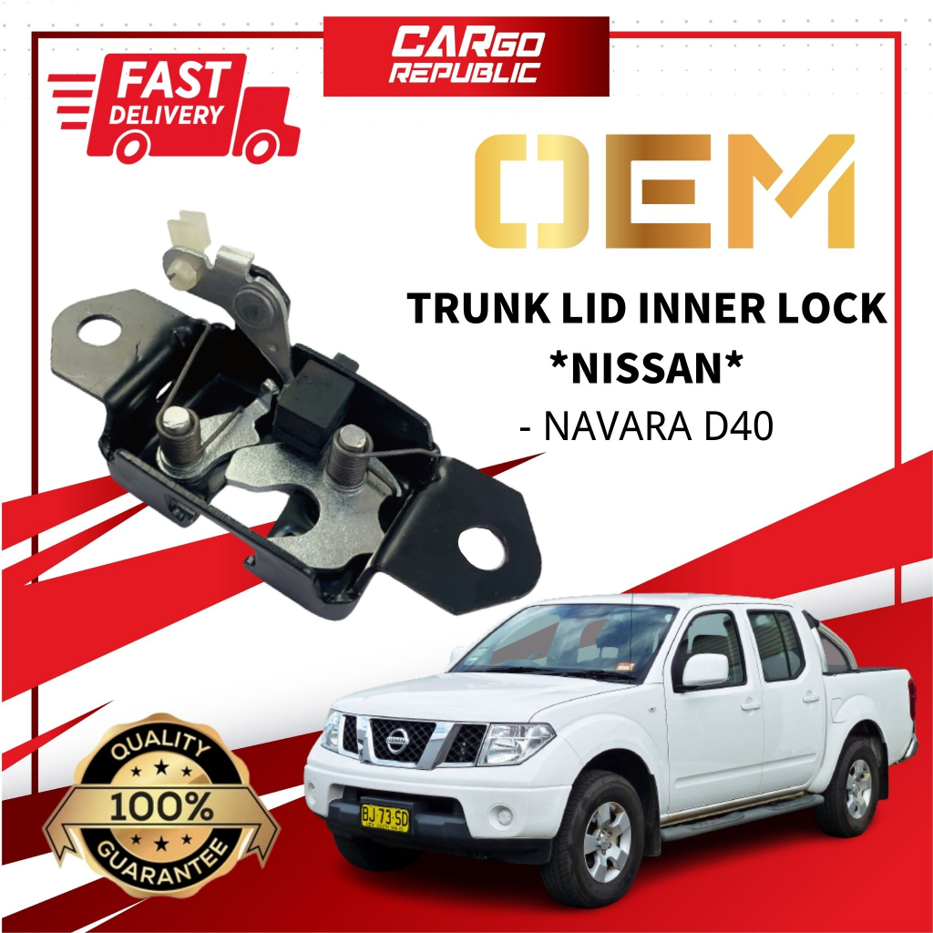 Trunk Lid Inner Lock Nissan Navara D40 100% Original Good Quality ...