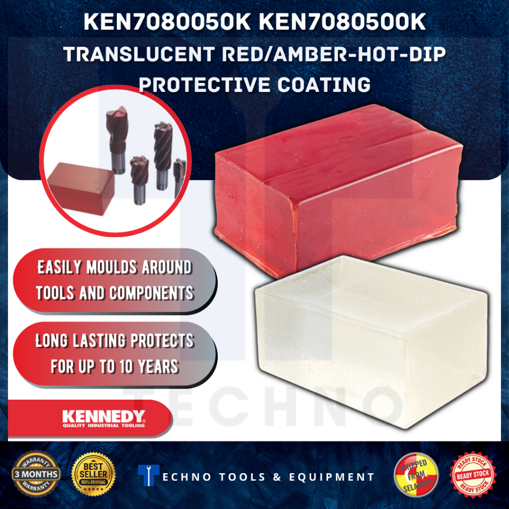 KENNEDY Translucent Red/Amber Hot Dip, Bar 1 Pcs | Shopee Malaysia