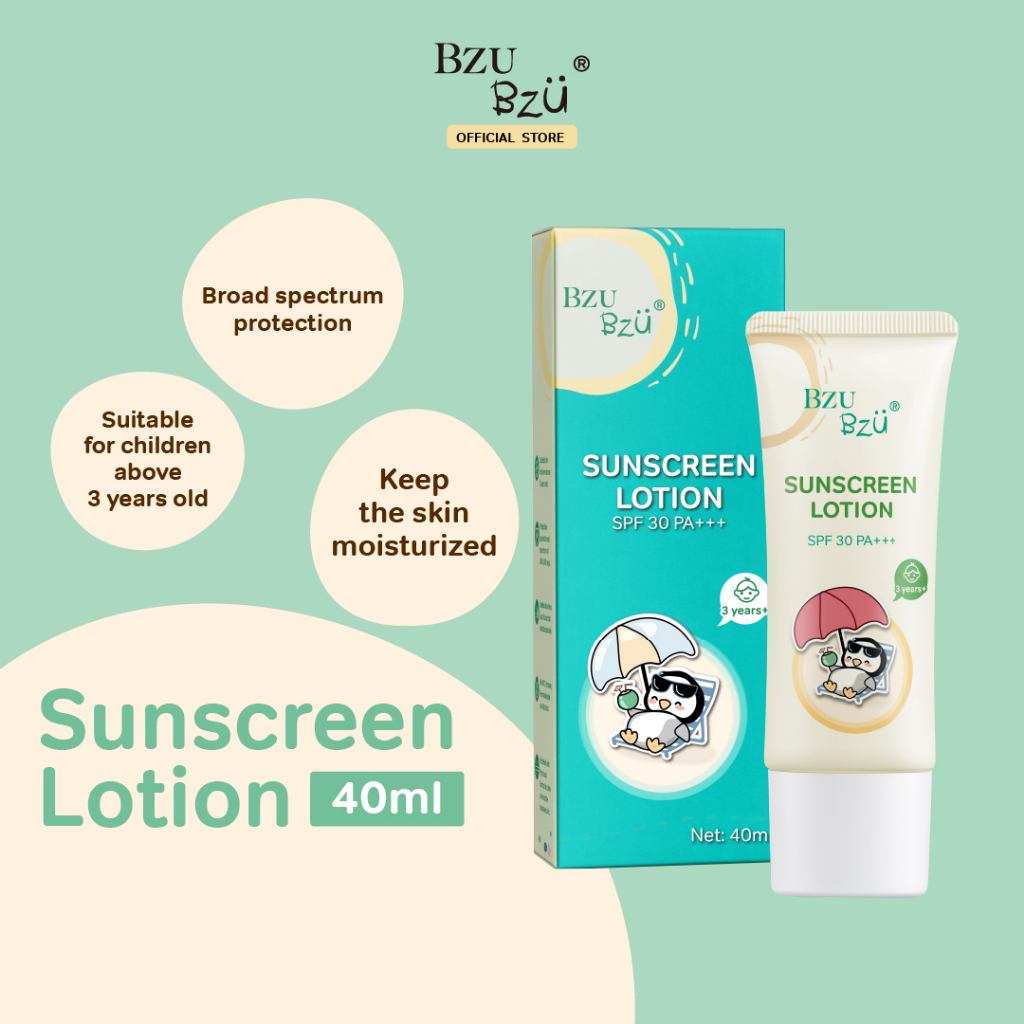 BZU BZU Sunscreen Lotion (40ml) | Shopee Malaysia