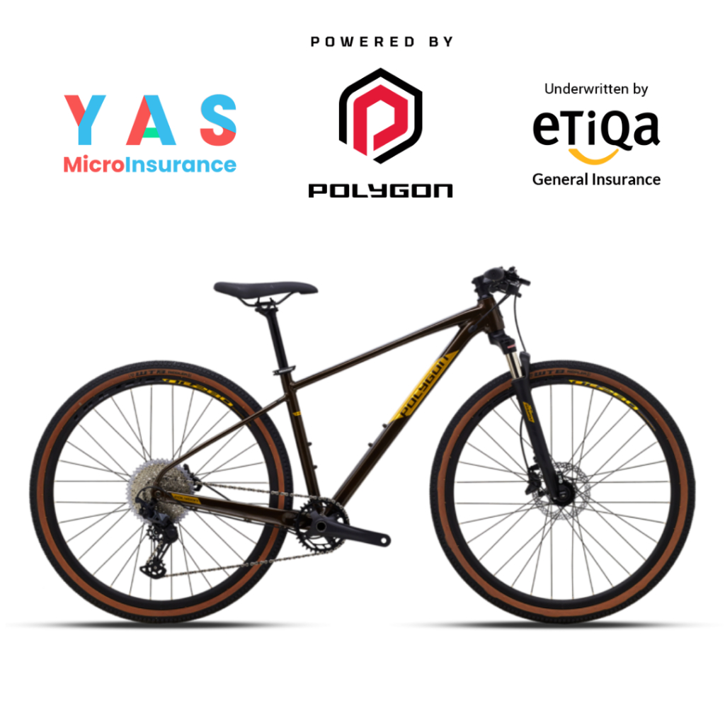 [POLYGON] HEIST X7 700C BA HYBRID BIKE (2022) | Shopee Malaysia