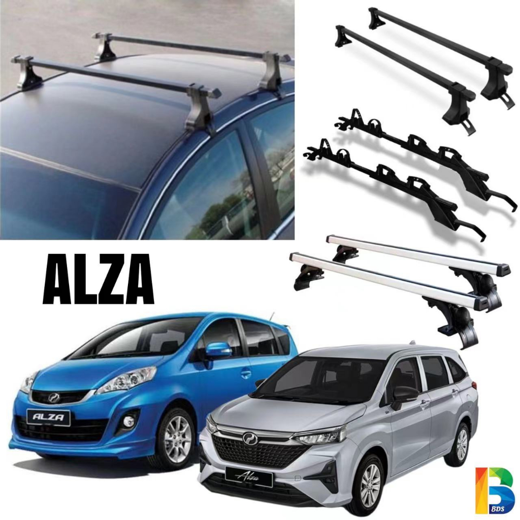 Perodua Alza Roof Rack Carrier Bar Bracket Universal Car Roof Rack ...