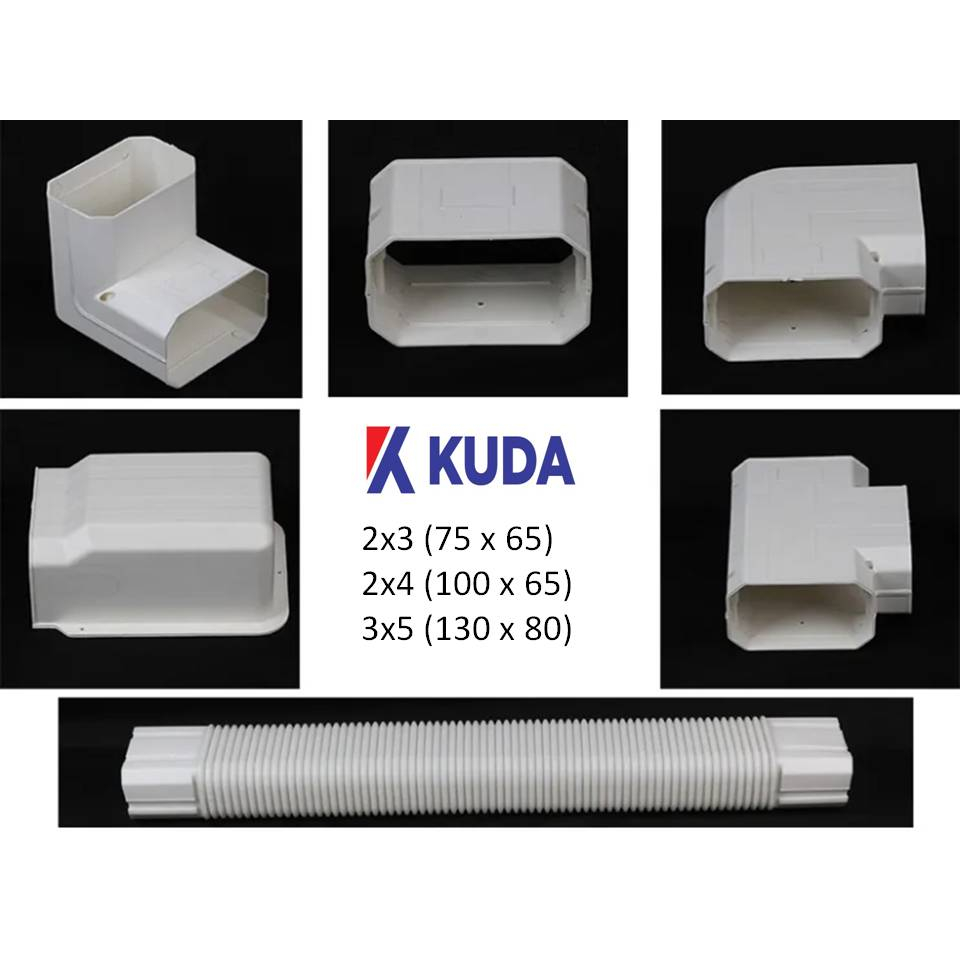 [Fitting] Air Cond Lineset Cover System / PVC Trunking For Air Cond ...