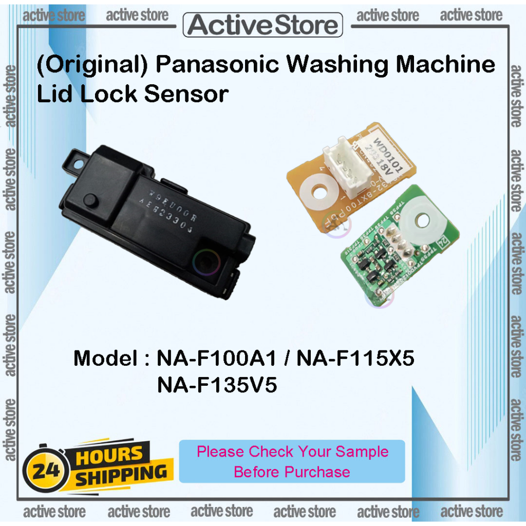 (Original) Panasonic Washing Machine Lid Sensor NA-F100A1 NA-F115X5 NA ...