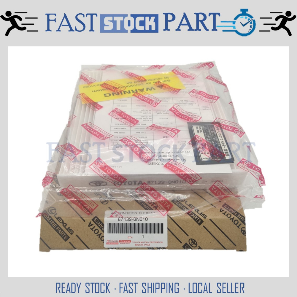 1PC CABIN AIR COND FILTER -87139-0N010 TOYOTA VIOS NCP150 /NCP93/YARIS ...