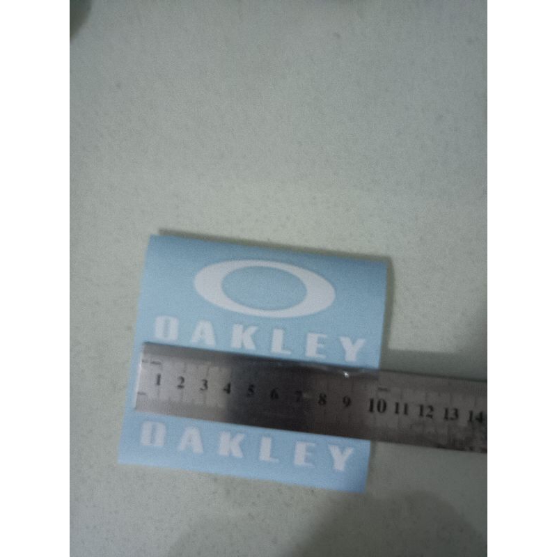 OAKLEY STICKER 2PCS/SET | Shopee Malaysia