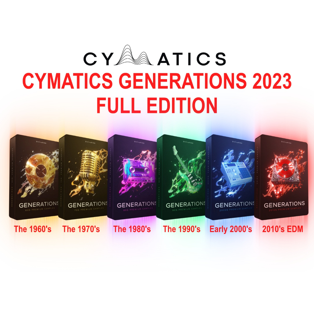 [Instant Download] 2023 Cymatics Generations Full Edition Samples Pack ...