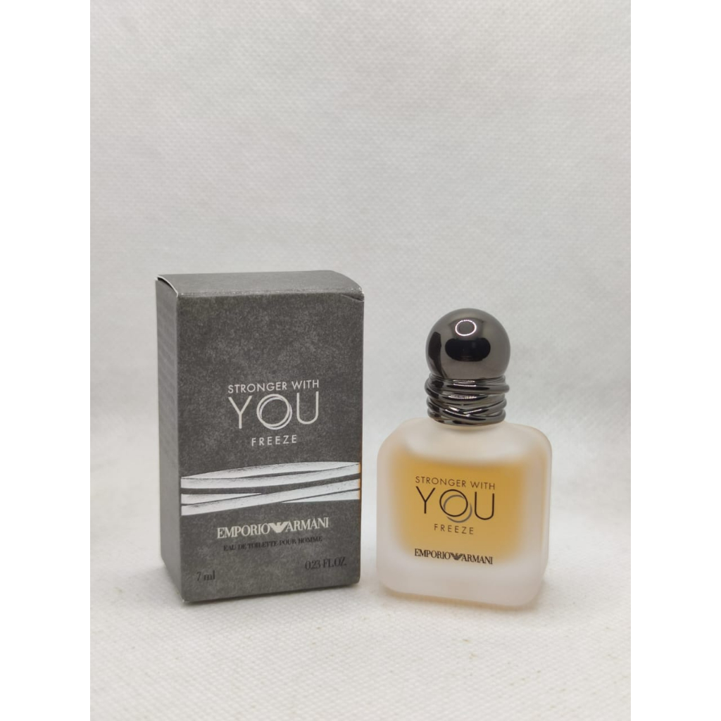 Miniature Perfume Stronger With You Freeze or men 7ml EDT / Minyak ...
