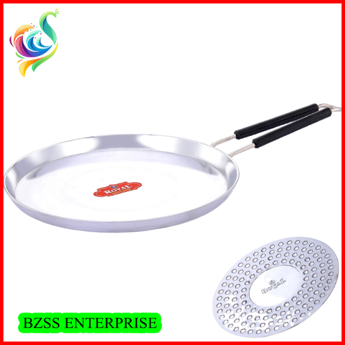 ROYAl 29CM 4MM Induction Base Aluminium Flat Tawa Heavy Duty Tosai ...