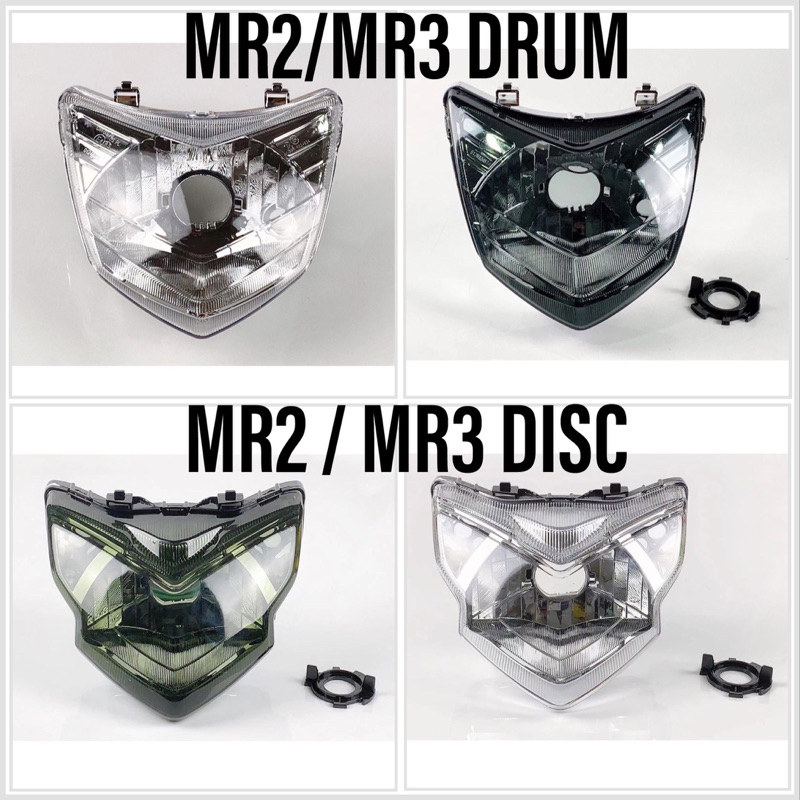 MODENAS KRISS MR2 / MR3 (DRUM) (DISC) HEAD LAMP HEAD LIGHT UNIT ASSY ...