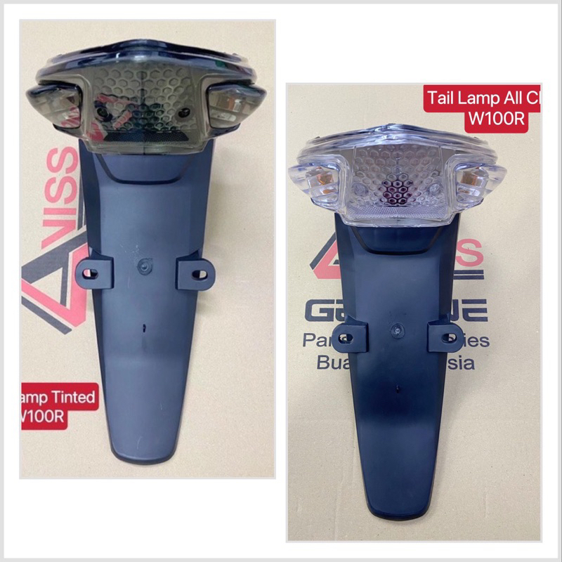 Honda Wave 100 R W100R Wave100 R Tail Lamp Lampu Belakang With Fender ...