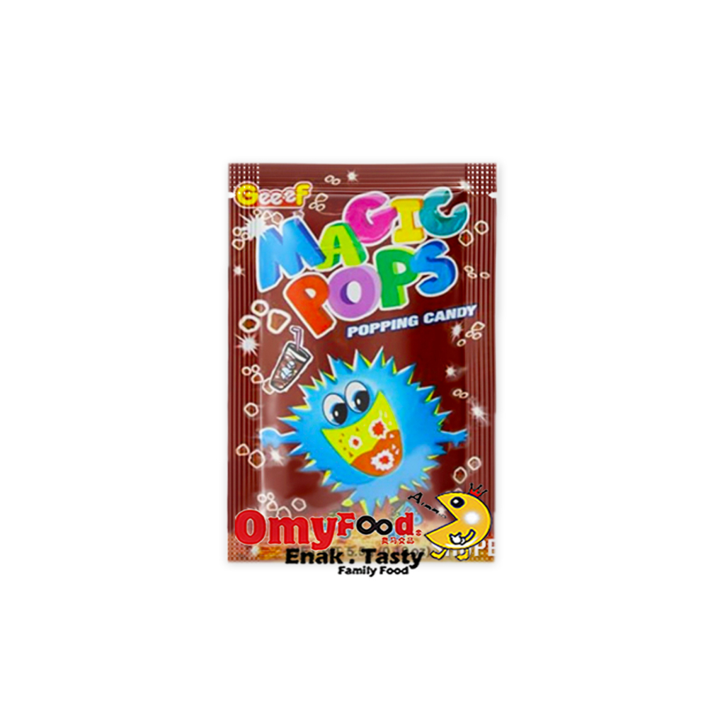 5.5g Magic Pops Popping Candy [Strawberry / Orange / Grape / Lemon ...