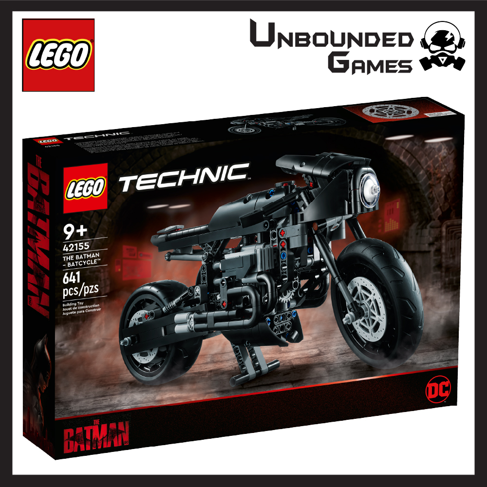 LEGO 42155 Technic THE BATMAN - BATCYCLE Building Toy Set (641 Pieces ...