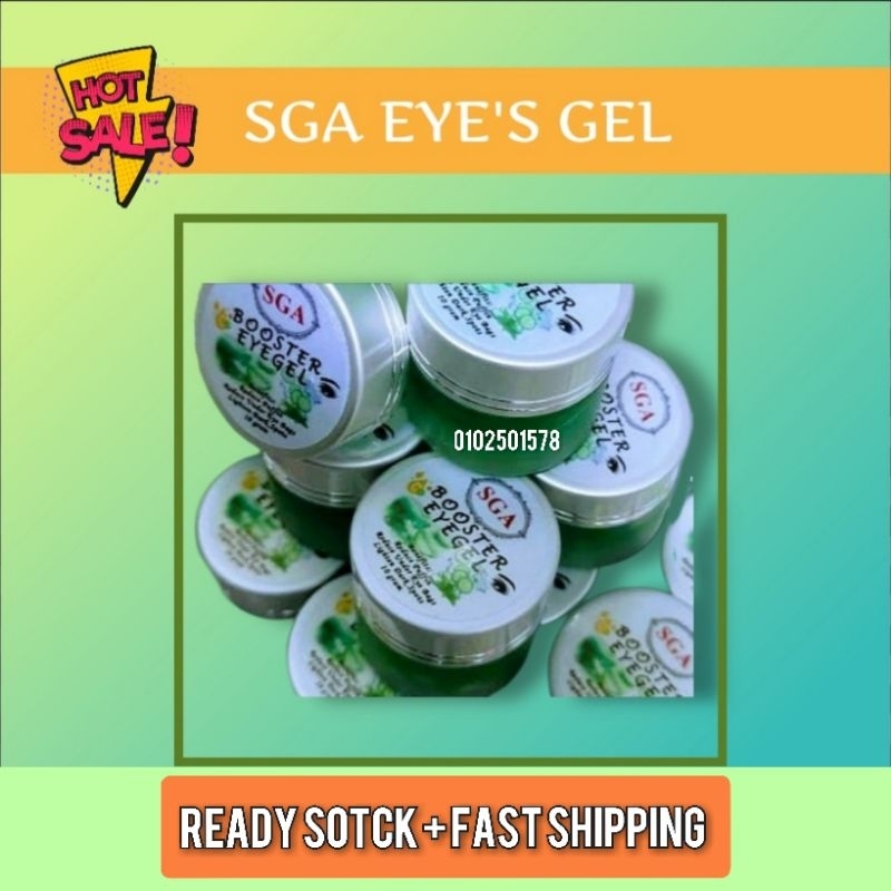 💥[READY STOCK]SGA EYE'S GEL(💯 NATURAL/ORGANIC) | Shopee Malaysia