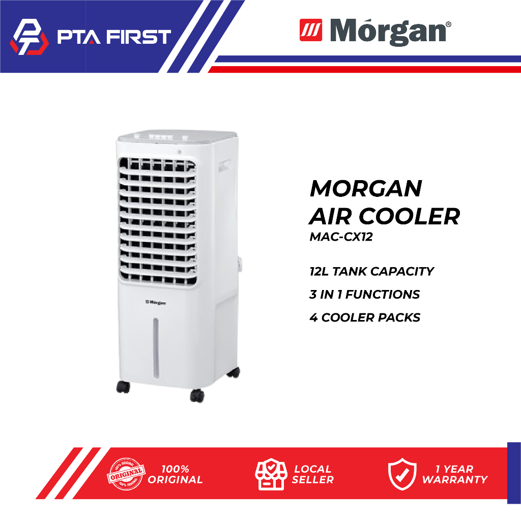 MORGAN MAC-CX12 AIR COOLER 12L (9555439904814) | Shopee Malaysia
