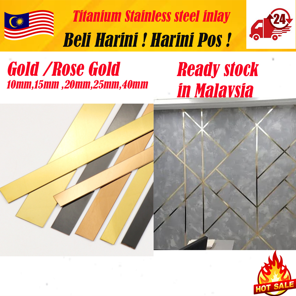 Gold strip / Gold InlayDecorative strip for wall ceiling/gold Inlay ...