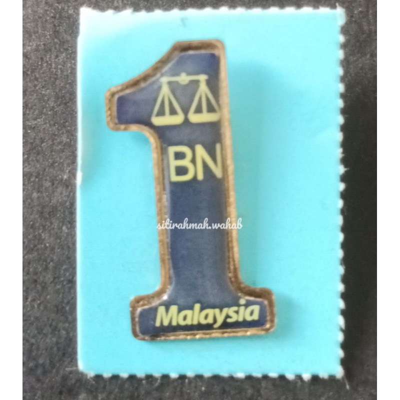 Lapel Pin Barisan Nasional Malaysia | Shopee Malaysia