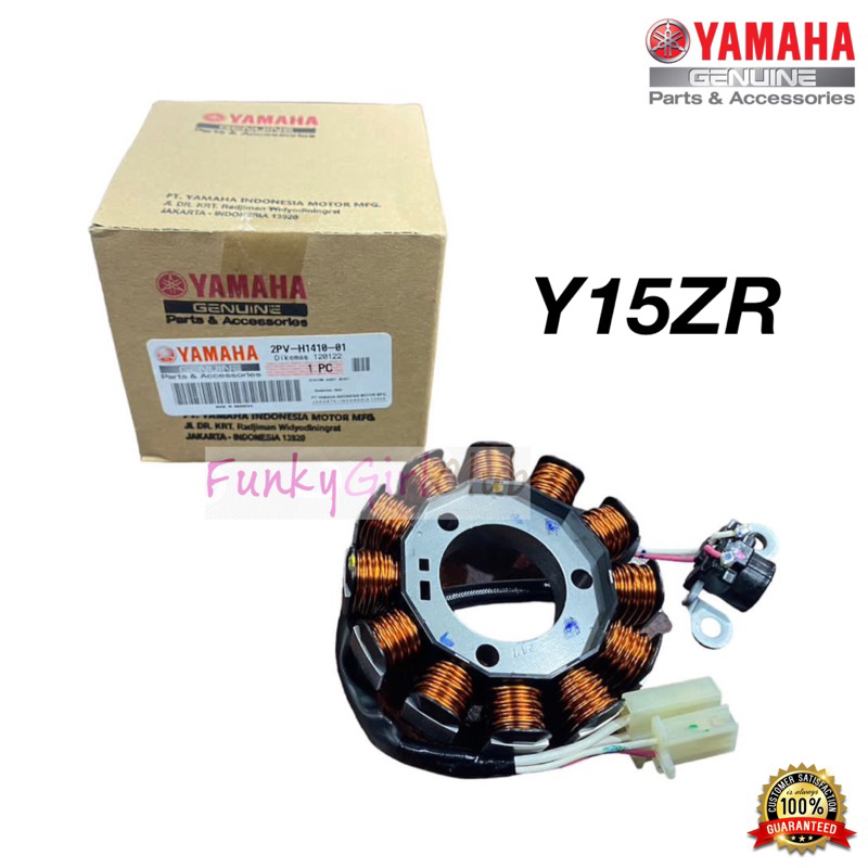 YAMAHA Y15 STATOR COIL FUEL COUL MAGNET COIL STATOR COMP 100% ORIGINAL ...