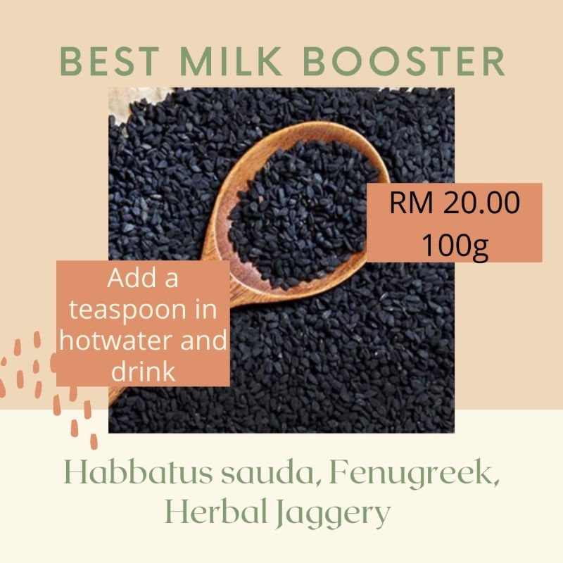 Milk Booster (Natural ingredients) | Shopee Malaysia