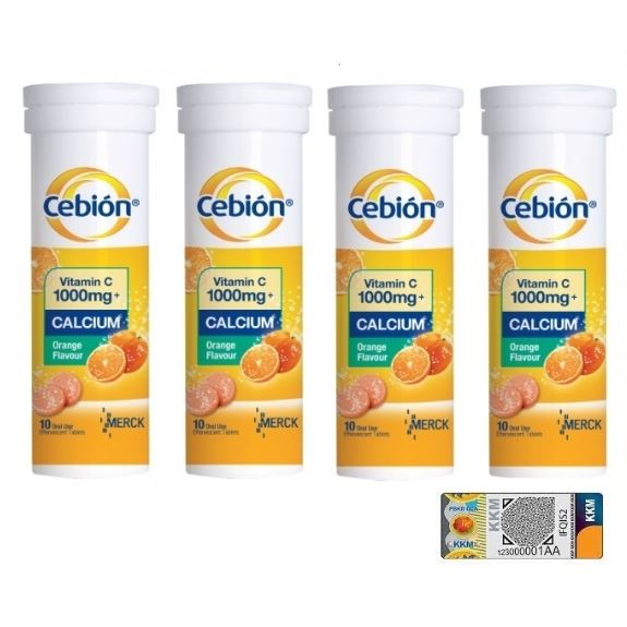 Cebion Vitamin C + Calcium 1000mg Effervercent (2x10s) | Shopee Malaysia