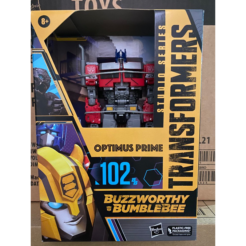 Transformers Buzzworthy Bumblebee Studio Series SS-102 Optimus Prime ...