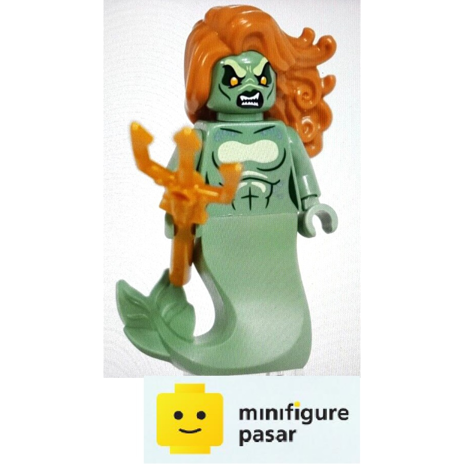 hp417 Lego Harry Potter 76420 - Merperson Mermaid Minifigure w Trident ...