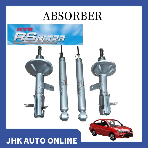 ABSORBER PROTON SAGA NEW VVT KYB RS ULTRA FRONT & REAR | Shopee Malaysia