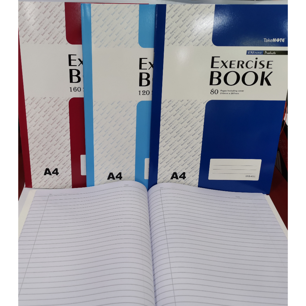 UNI PAPER EXERCISE BOOK | Shopee Malaysia