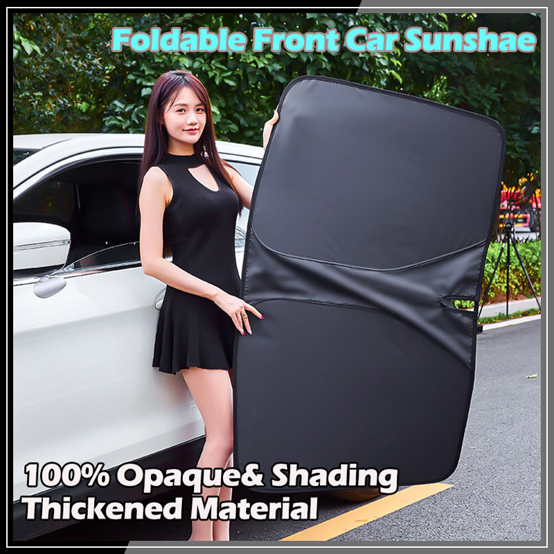 Sun Shade Cover Car Parasol Front Window Sunshade Foldable Car Curtain ...