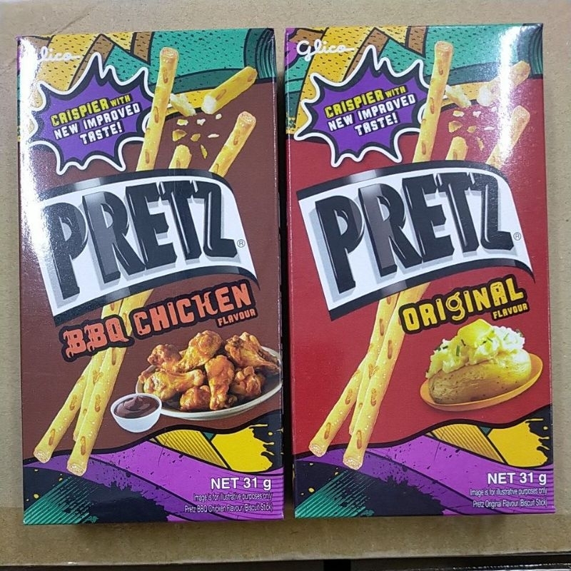 Glico Pretz Biscuit Stick 31g | Shopee Malaysia
