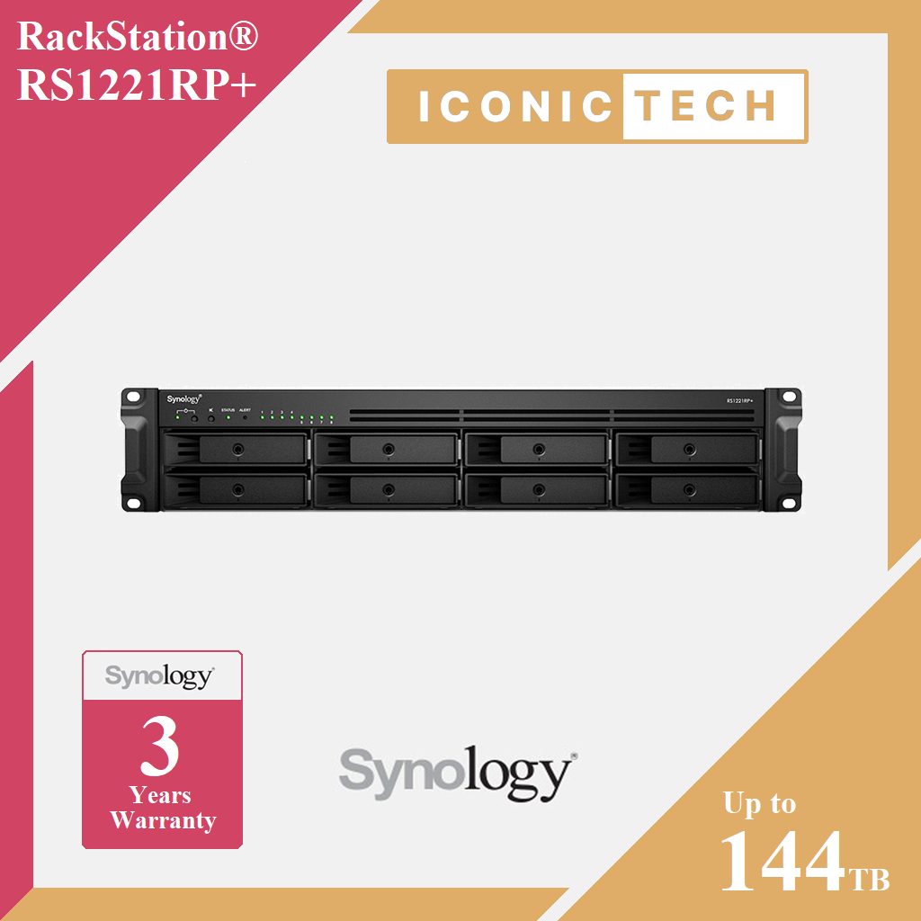 Synology Rackstation RS1221+ 4GB | 8GB | 16GB | 32GB ECC Default System ...