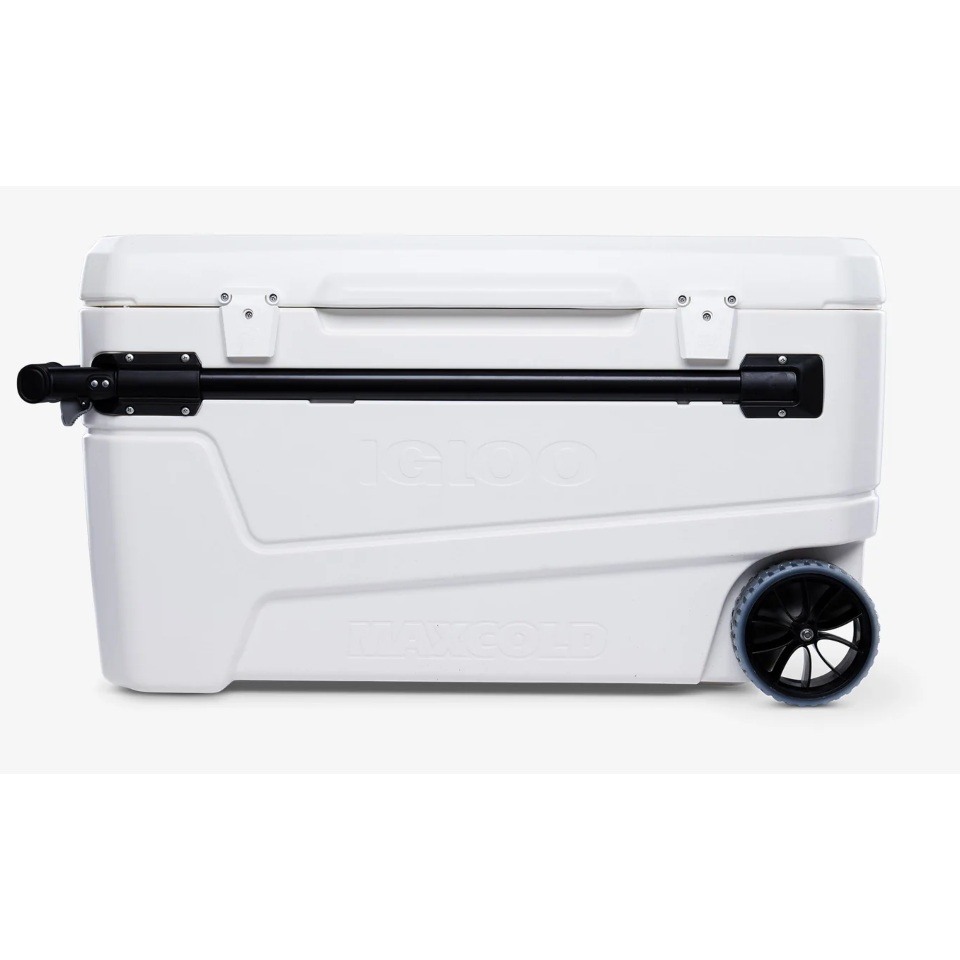 Igloo Sunset Glide 110Qt (104L) Cooler Box with Roller for Camping ...