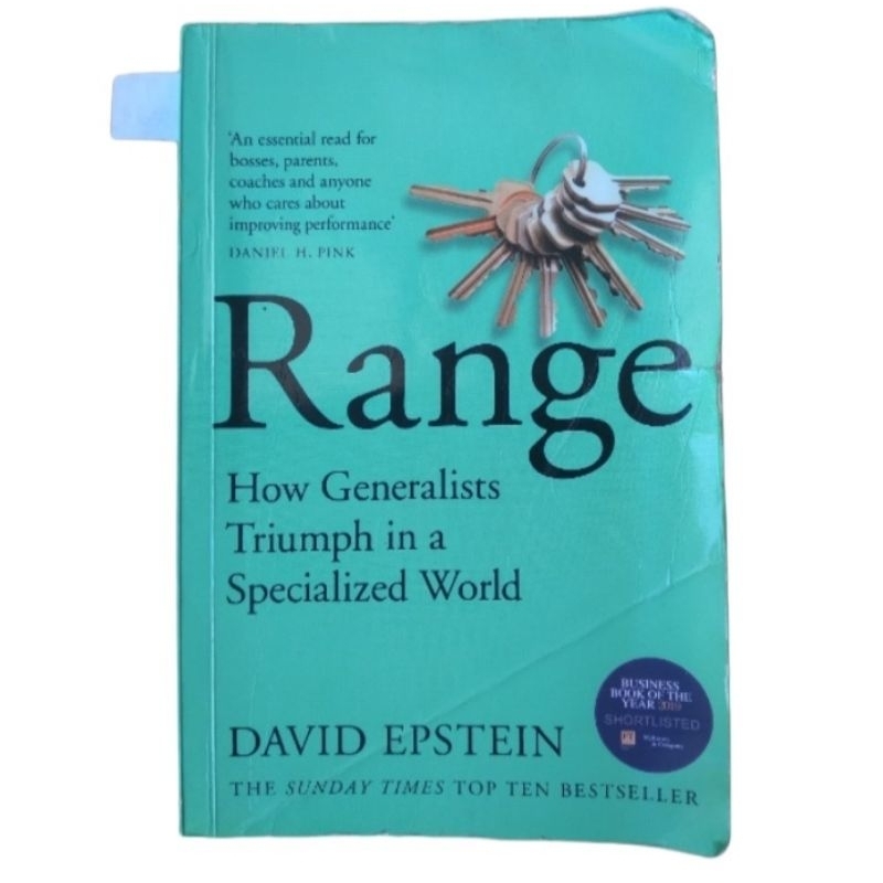 Range (used book) how generalist triumph in a specialized world (david ...