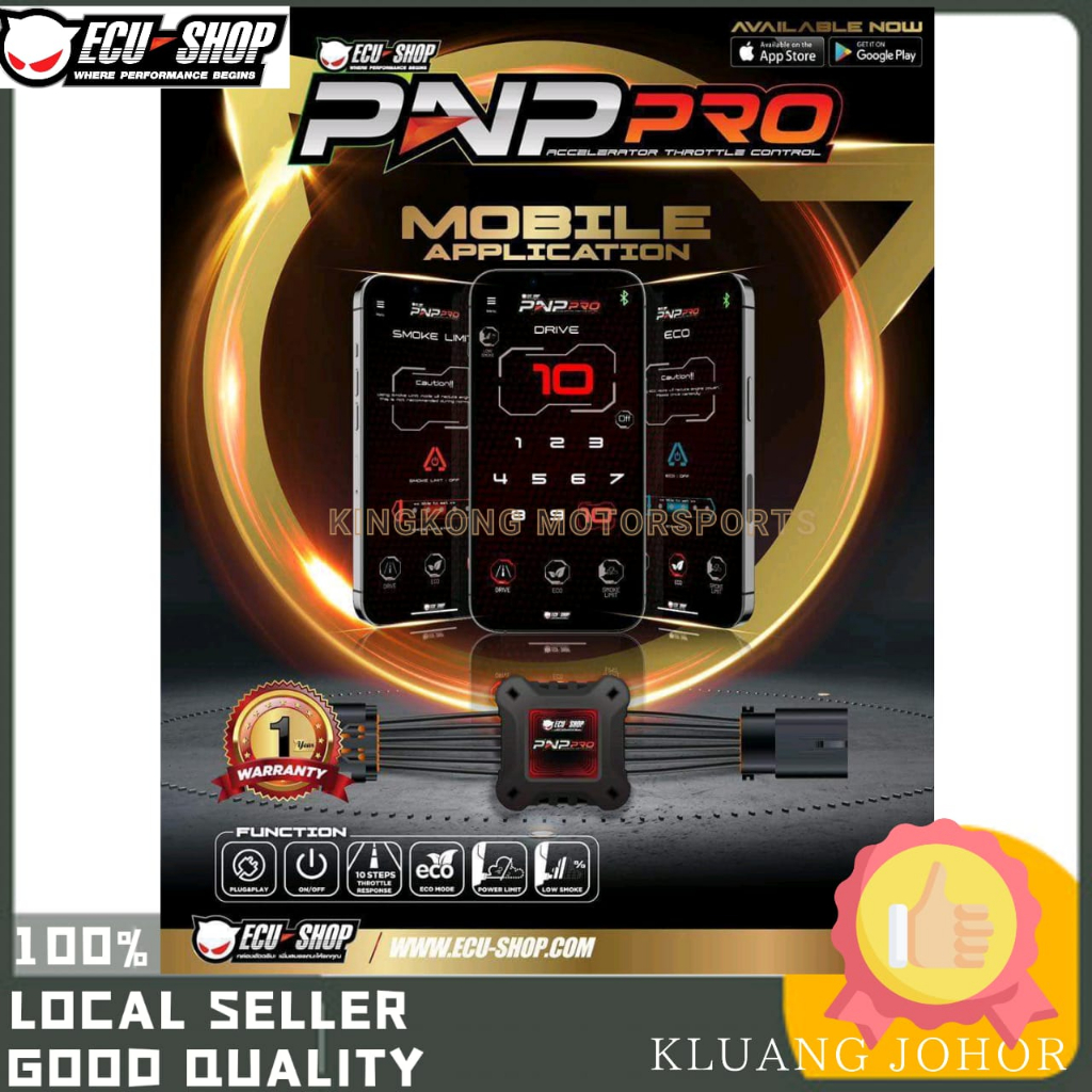 ECU SHOP PNP PRO ELECTRIC THOTTLE CONTROLLER RESPONSE HILUX NAVARA RANGER DMAX TRITON VIOS CITY ...