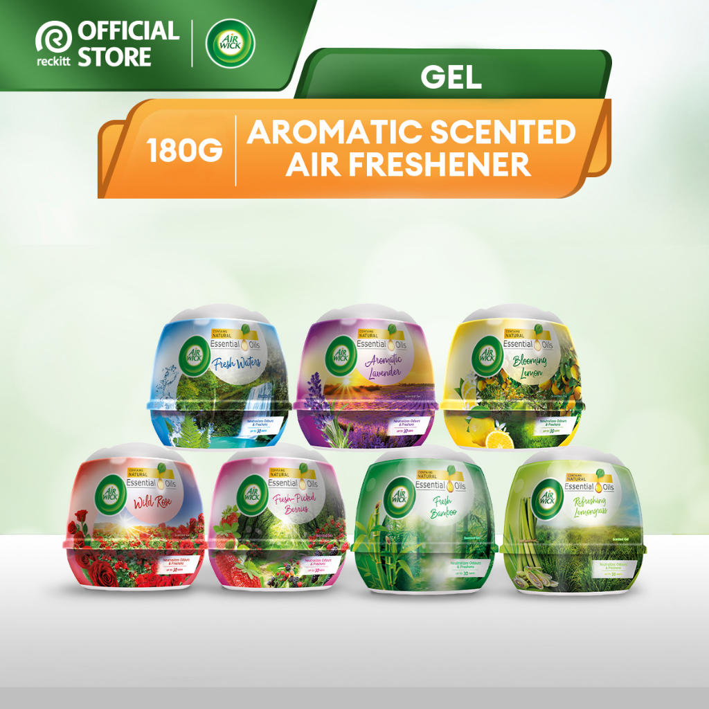 Air Wick Gel Cone Aromatic Scented Air Freshener 180g | Shopee Malaysia