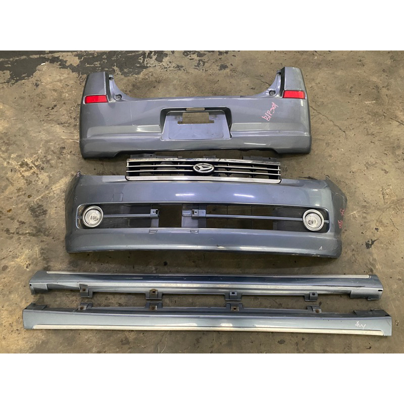 Daihatsu AVY L250S Front With Rear Bumper Set Side Skirt For Viva ...