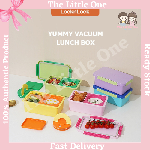 Lock lock 304 Stainless Steel Insulation Yummy Vacuum Lunch Box Bento ...