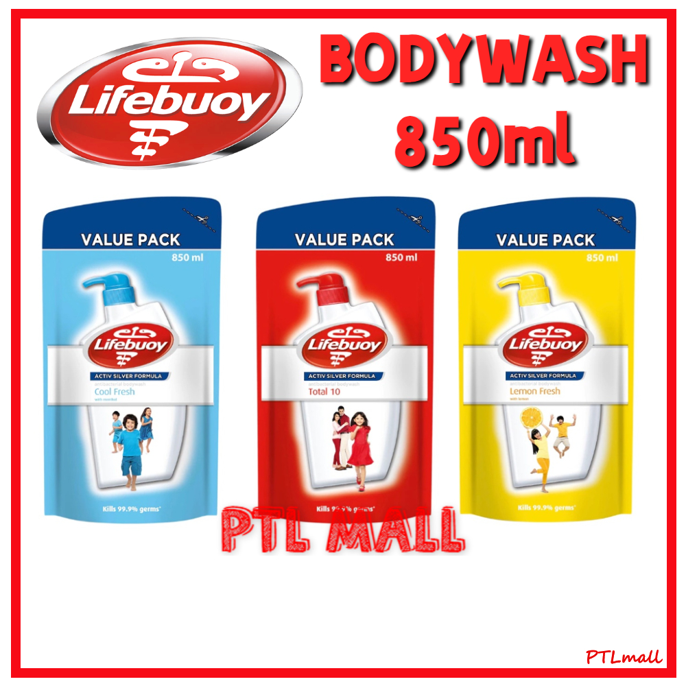 Lifebuoy Antibacterial Shower Gel Refill 850ml | Shopee Malaysia