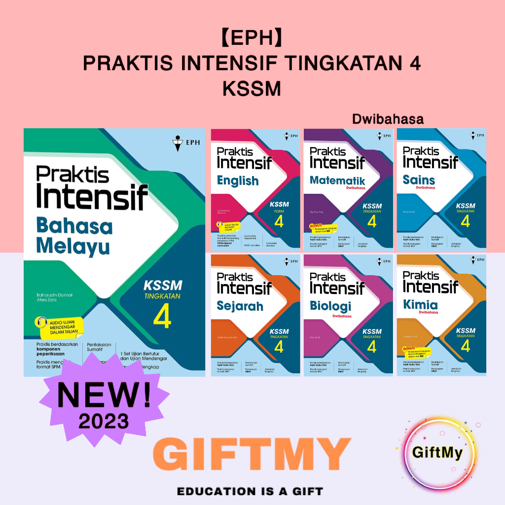【EPH】Praktis Intensif Tingkatan 4 KSSM 2023 Dwibahasa — Buku Latihan / Exercise Form 4 | Shopee ...