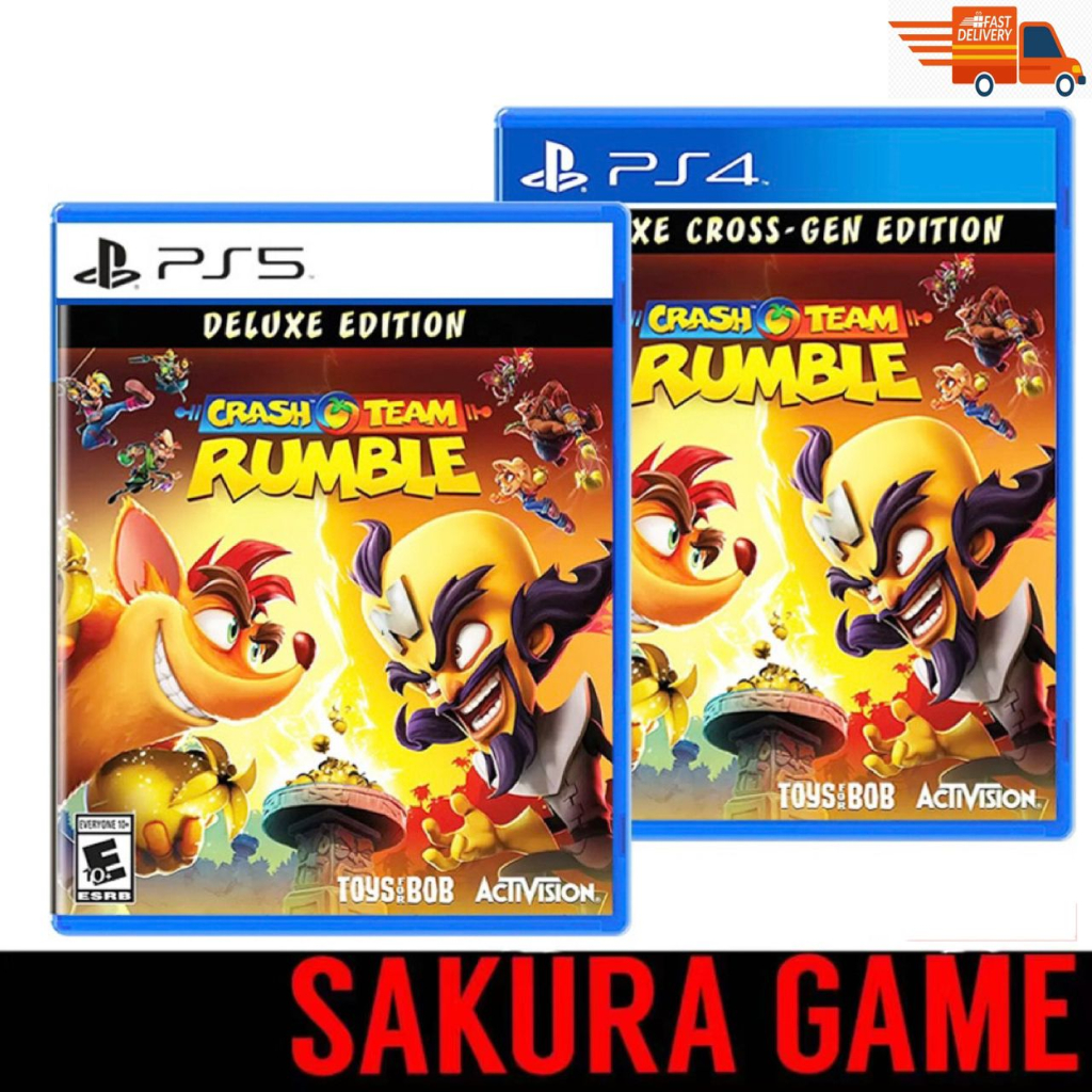 PS4/PS5 Crash Team Rumble Deluxe Edition (R1)(English)(NEW) | Shopee ...