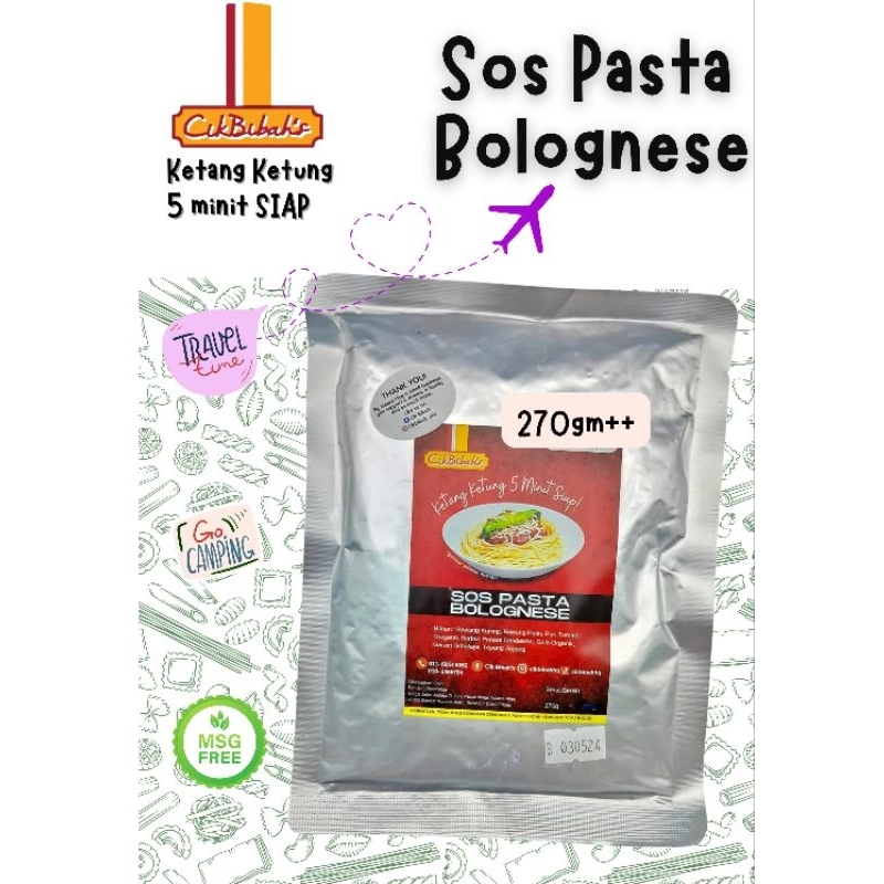 SOS PASTA BOLOGNESE CIK BIBAH's | Shopee Malaysia